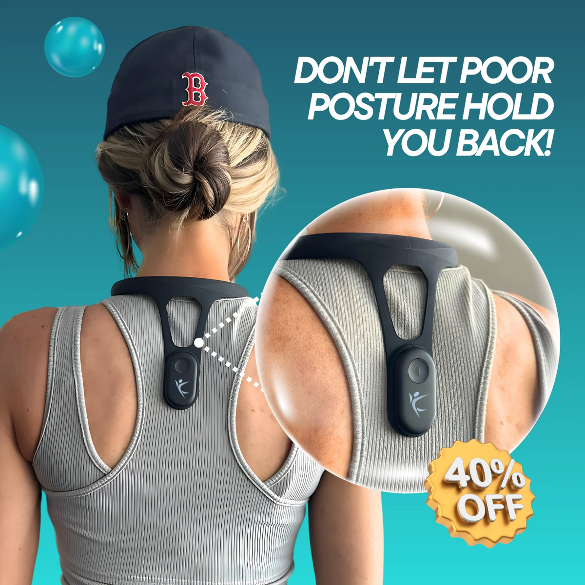 PosturePal® Smart Posture Trainer – ExtraHealthy