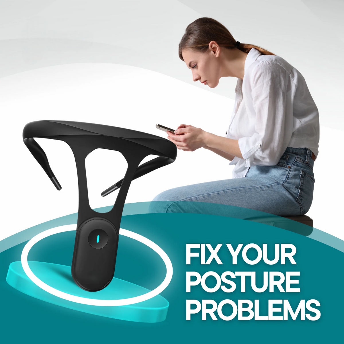 2 x PosturePal® Smart Posture Trainer – ExtraHealthy